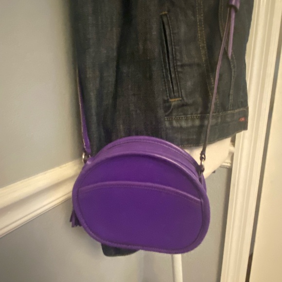Coach | Bags | Coach Legacy Canteen Cross Body Purple | Poshmark